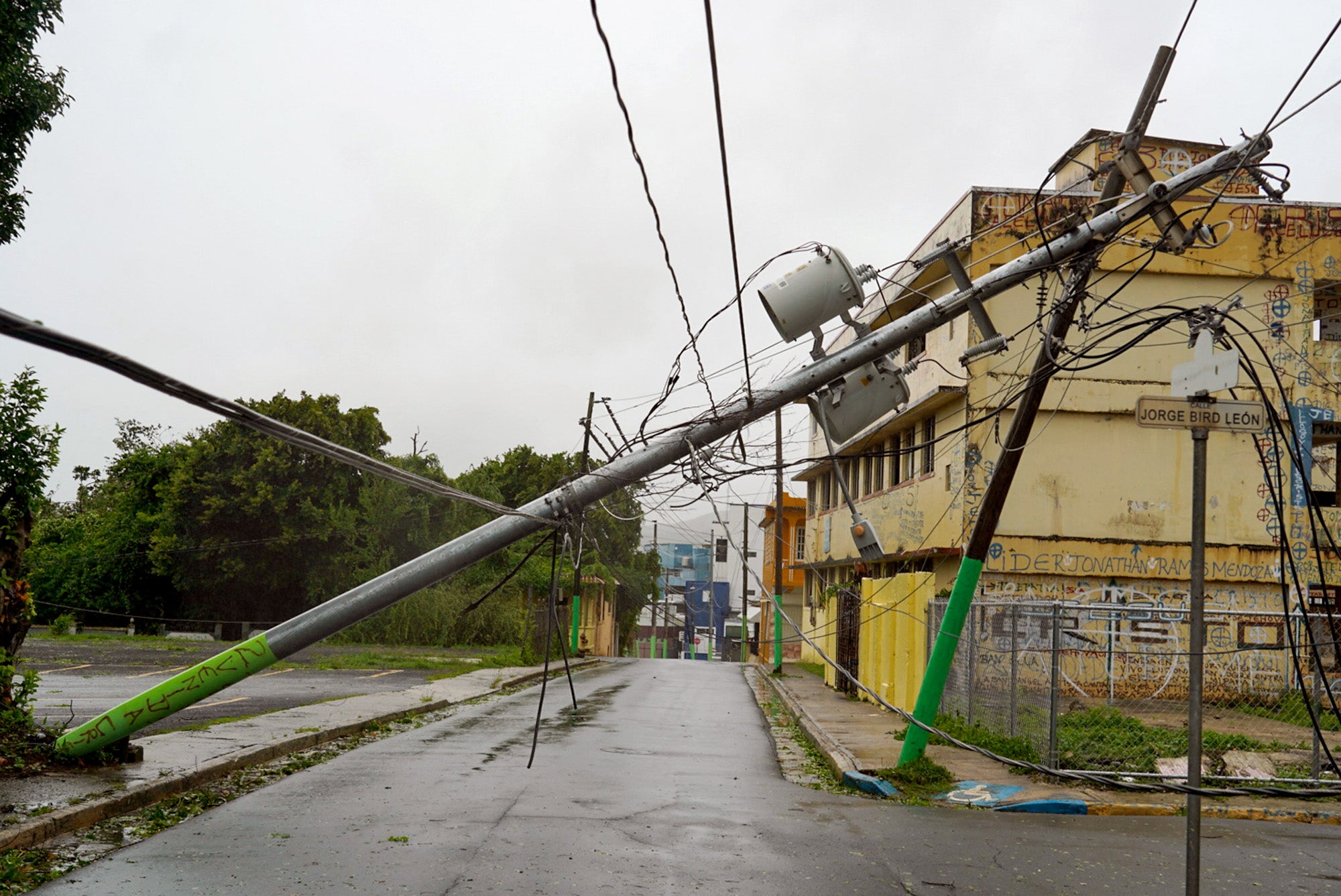 Why Was Bad Bunny Singing on Top of a Broken Utility Pole at the Super ...